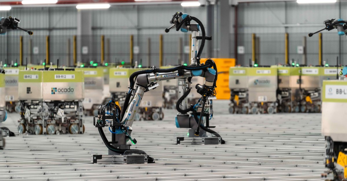 AI and Robotics Power Ocado’s Smart Fulfilment Technology | Technology ...