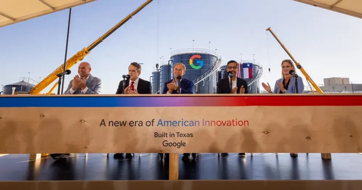 How Google’s $40bn Texas Expansion Powers Future AI Growth | Technology ...