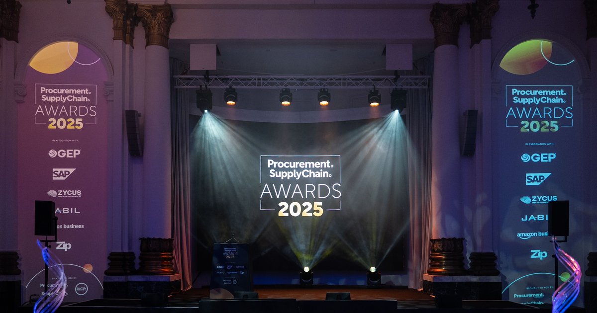 Who Won the Global Procurement & Supply Chain Awards 2025 ...