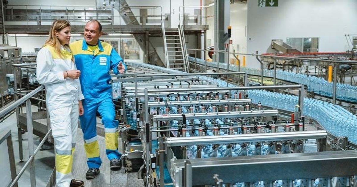 Schneider Electric & Danone Evian: Modernising Bottling | Manufacturing ...