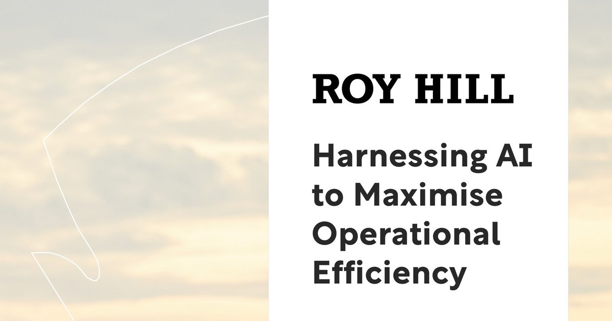 Roy Hill: Harnessing AI to Maximise Operational Efficiency | AI Magazine