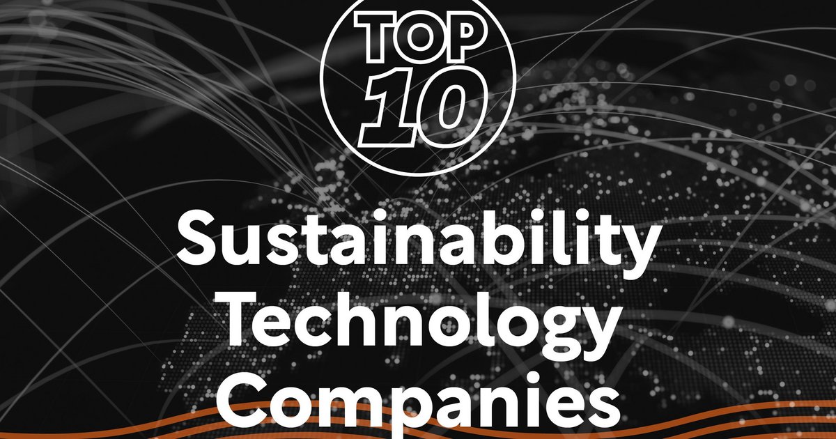 Top 10 sustainability technology companies | Sustainability Magazine