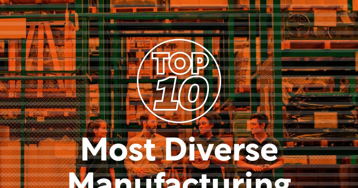 Top 10 most diverse manufacturing companies | Manufacturing Digital