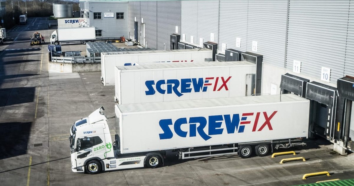Inside Screwfix's Big Investment in Electric HGVs | Sustainability Magazine