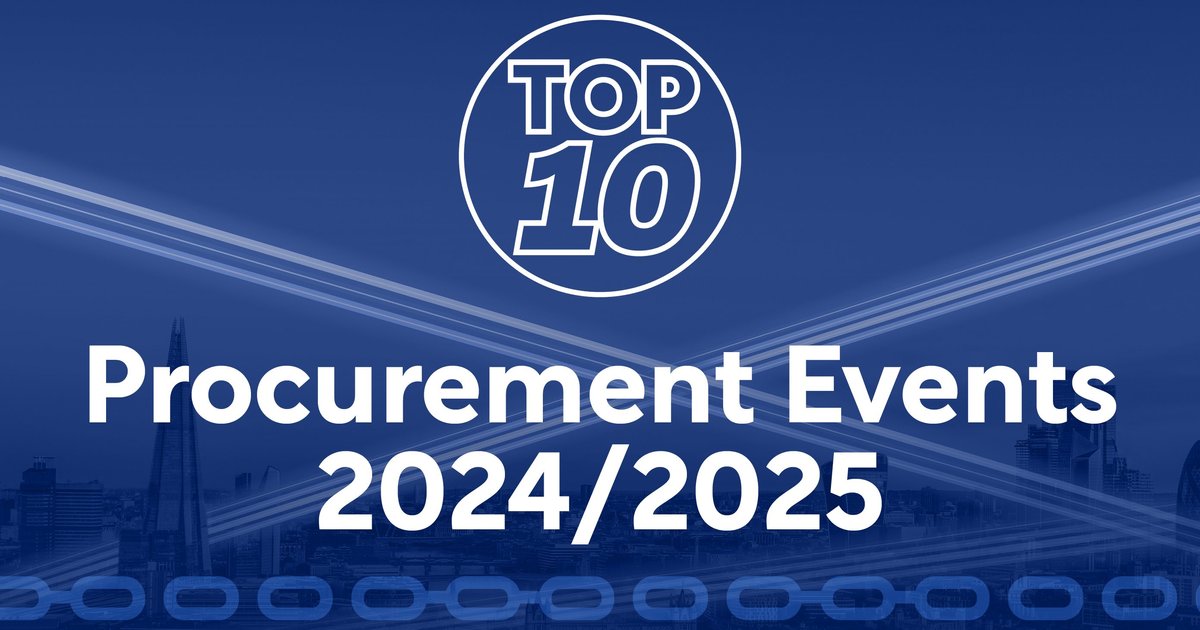Top 10: Procurement Events 2024/2025 | Supply Chain Magazine