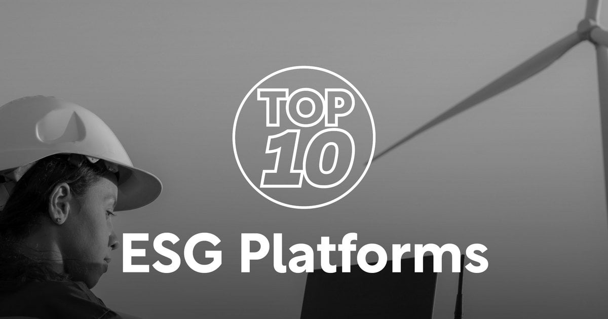 Top 10: ESG Platforms | Sustainability Magazine