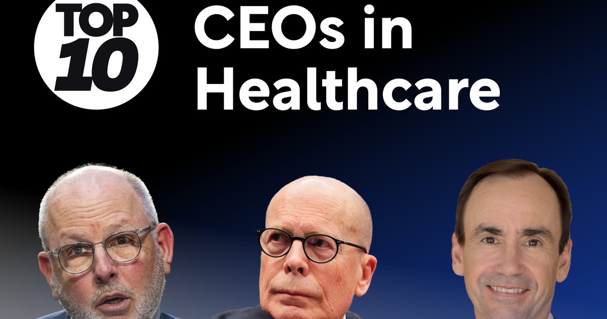 Top 10: CEOs in Healthcare | Healthcare Digital