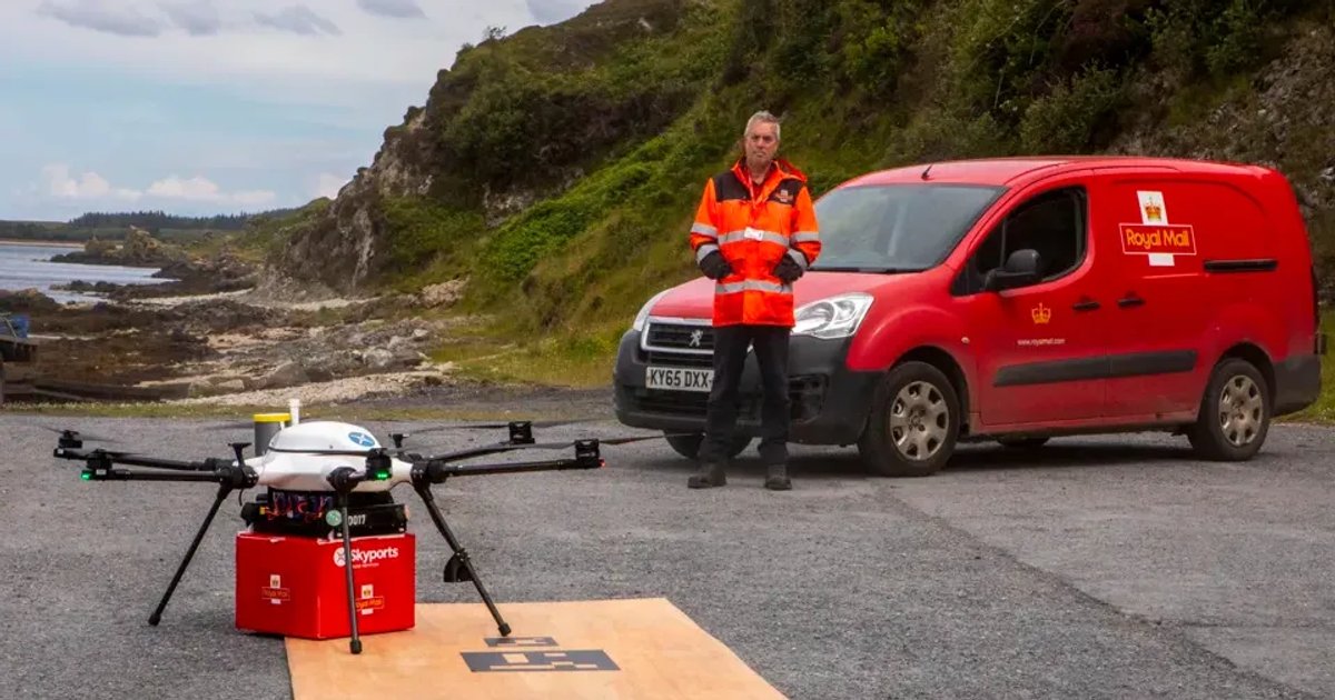 Royal Mail's Drone Trials: Transforming Postal Delivery | EV Magazine
