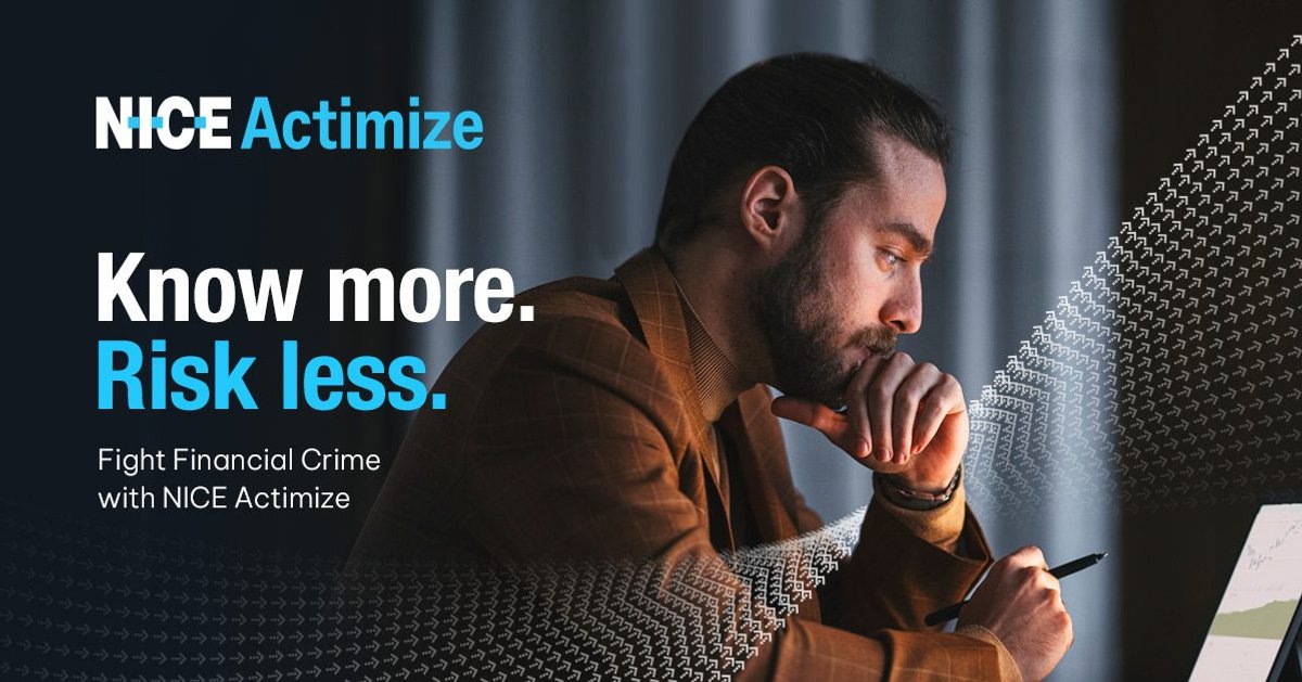 NICE Actimize: Harnessing Gen AI to Fight Financial Crime | FinTech ...