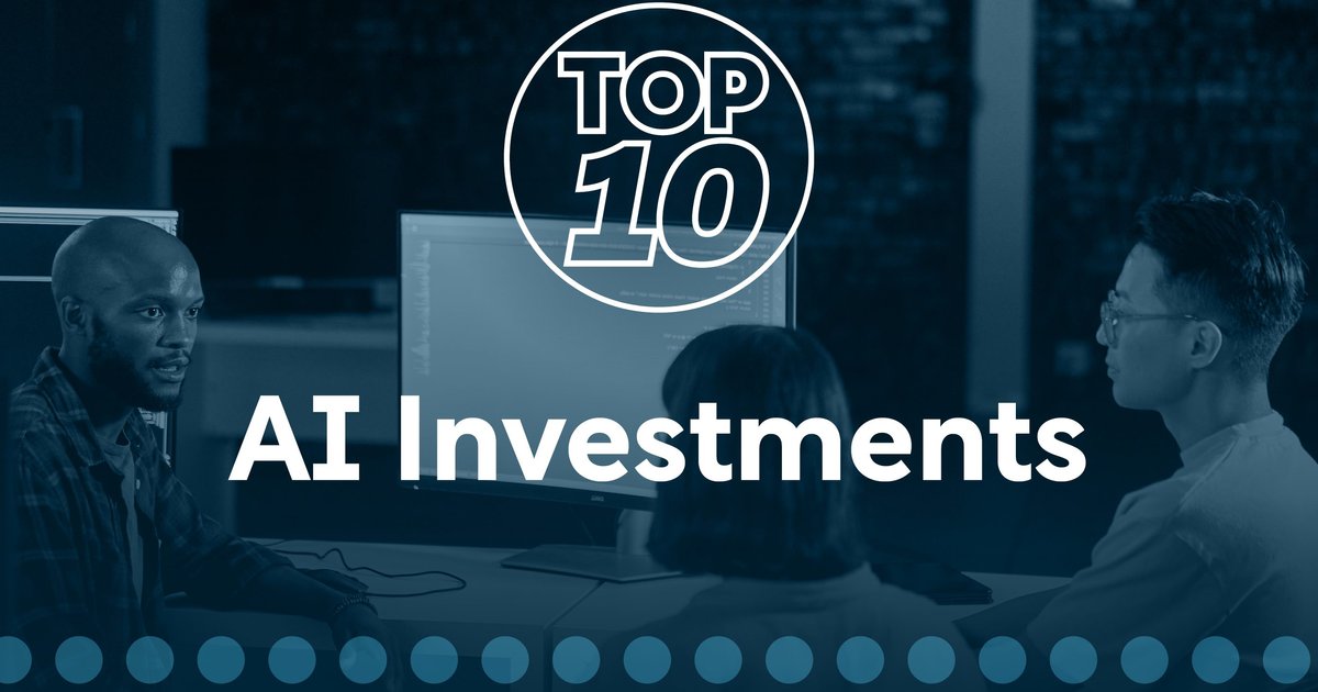 Top 10 AI Investments | AI Magazine