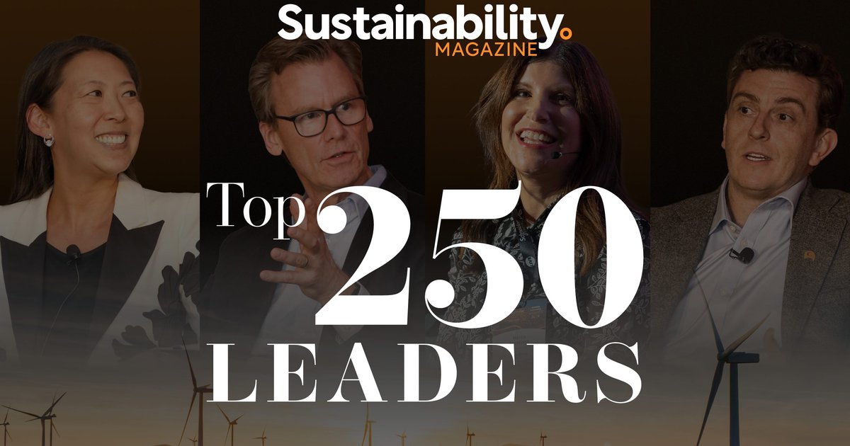 COMING SOON: Top 250 Sustainability Leaders 2026 | Sustainability Magazine