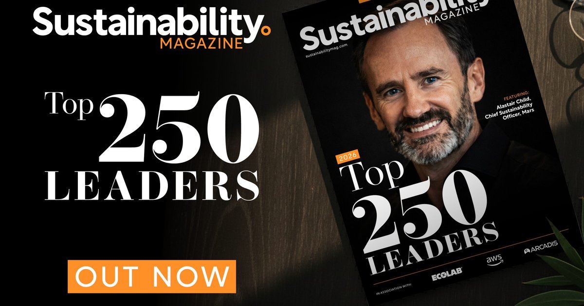 Top 250 Sustainability Leaders 2026 List - OUT NOW! | Sustainability ...