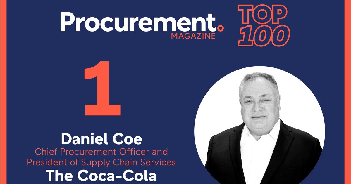 Daniel Coe, Coca-Cola: Saving Money at the Highest Level | Procurement ...