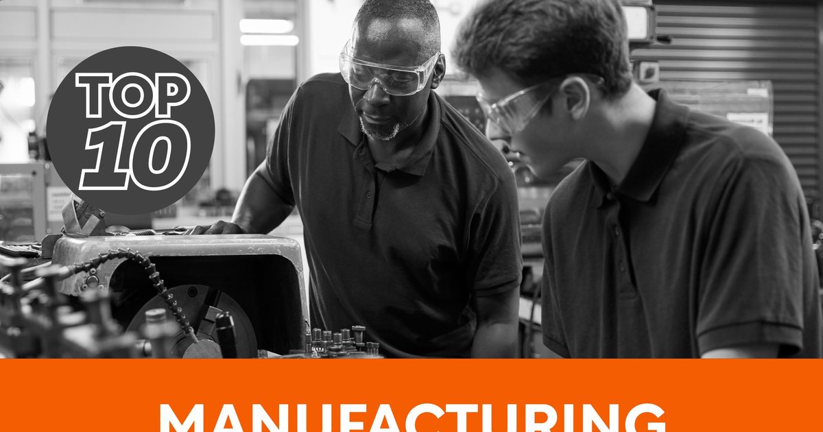 Top 10: Manufacturing Apprenticeship Schemes in the UK | Manufacturing ...