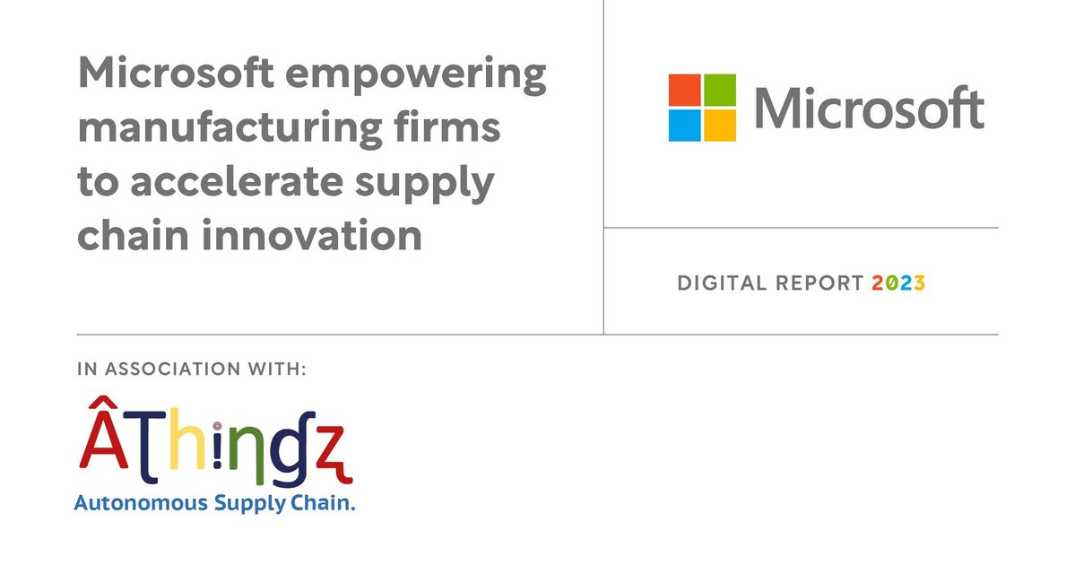 Microsoft driving manufacturing supply chain innovation | Supply Chain ...