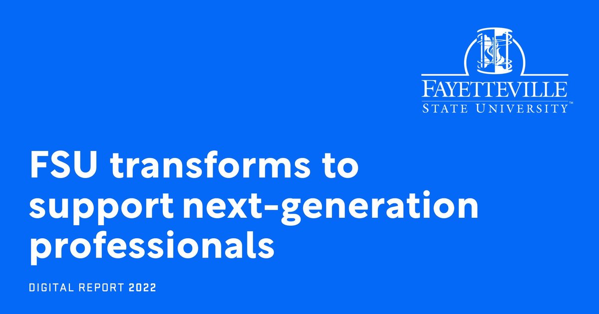 FSU transforms to support next-generation professionals | Technology ...
