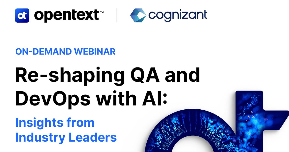 OpenText and Cognizant Webinar – Watch On Demand Now | AI Magazine