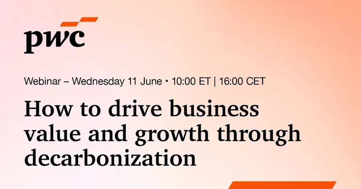 PwC: How to drive business value and growth | Sustainability Magazine