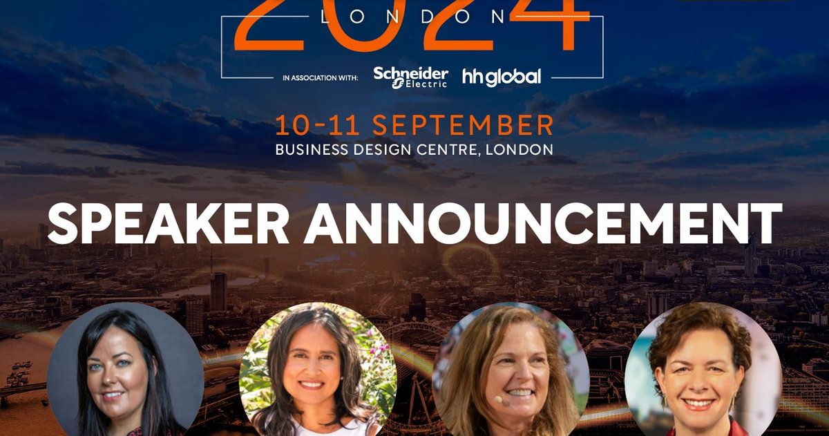 More Speakers Added for Sustainability LIVE London 2024 ...