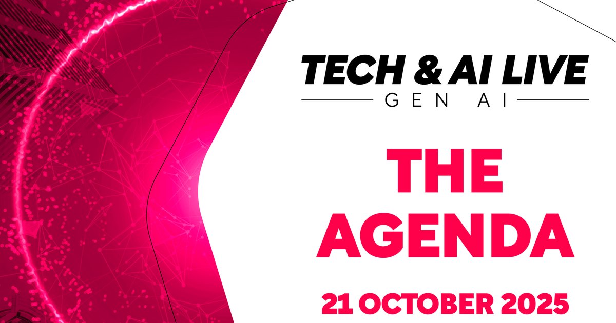 The Agenda - Tech & AI LIVE: Gen AI 2025 | AI Magazine