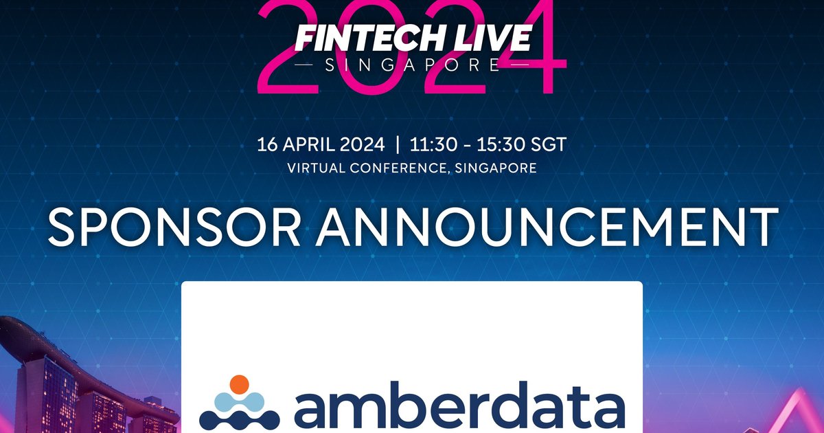 Amberdata Sponsors FinTech LIVE Singapore | FinTech Magazine
