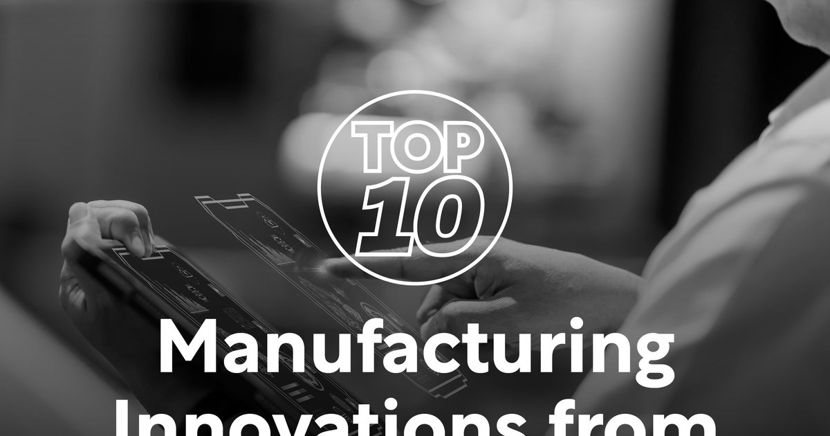 Top 10: Manufacturing Innovations from CES 2025 | Manufacturing Digital