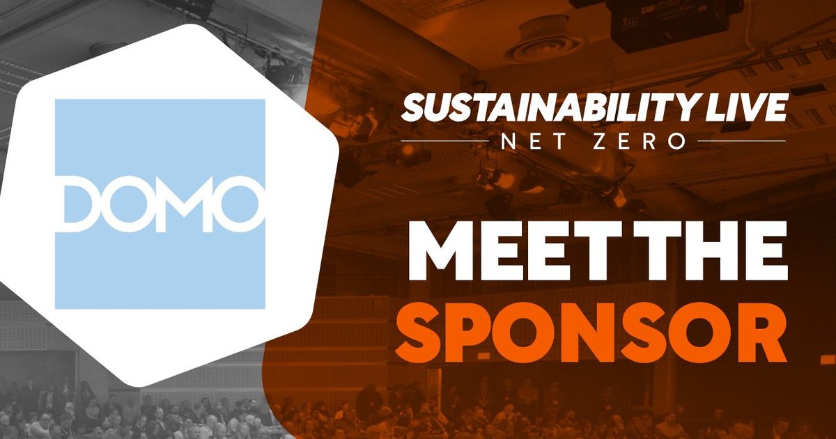 Domo Sponsors Sustainability LIVE: Net Zero | Sustainability Magazine