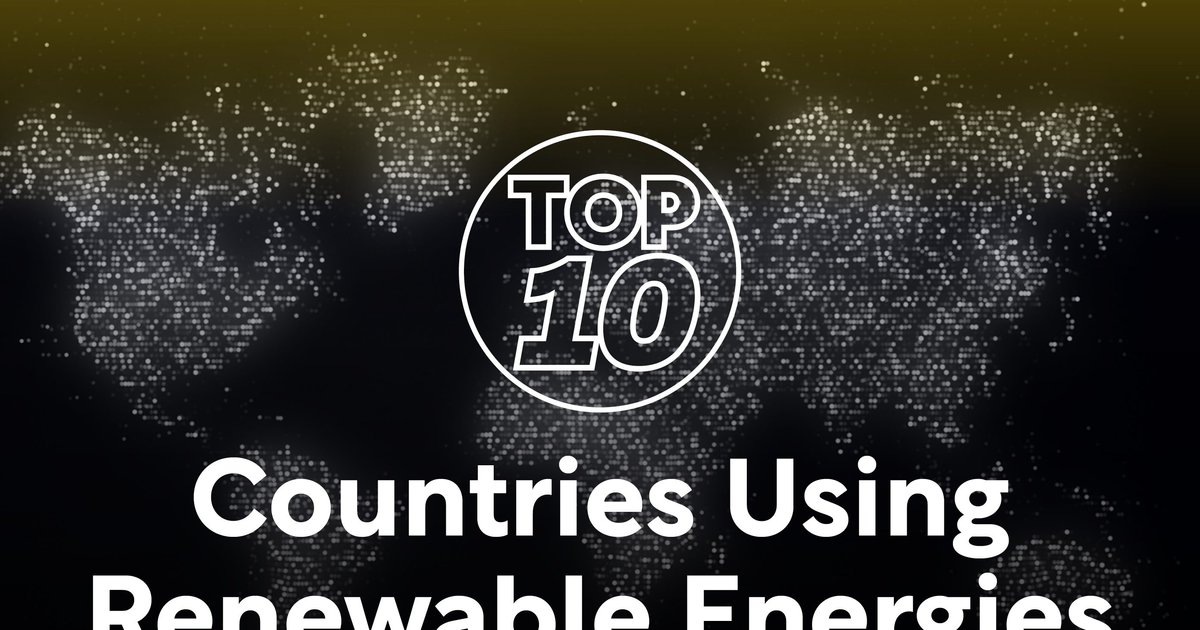 Top 10: Countries Using Renewable Energies | Scope 3 Magazine