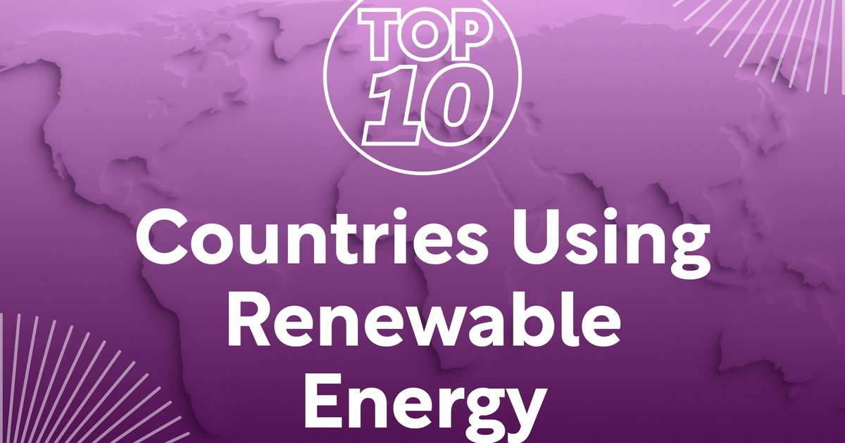 Top 10: Countries Using Renewable Energy | Energy Magazine