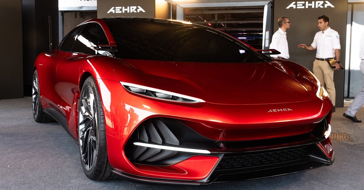 AEHRA Sedan showcases EV-first Italian automotive design | EV Magazine