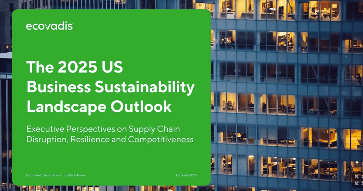 EcoVadis: Are US Firms Quietly Boosting Sustainability ...