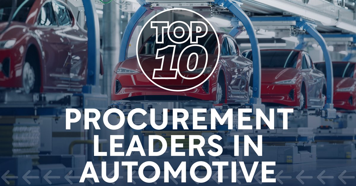 Top 10 Procurement Leaders in Automotive Industry | Procurement Magazine