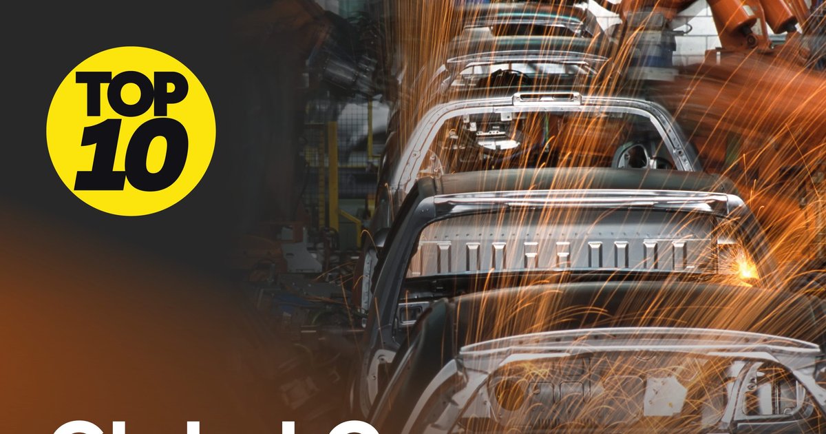 Top 10: Global Car Manufacturers | Manufacturing Digital