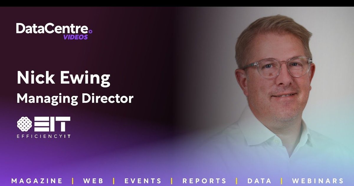 Nick Ewing on EfficiencyIT’s Rise to Royal Approval | Sustainability ...