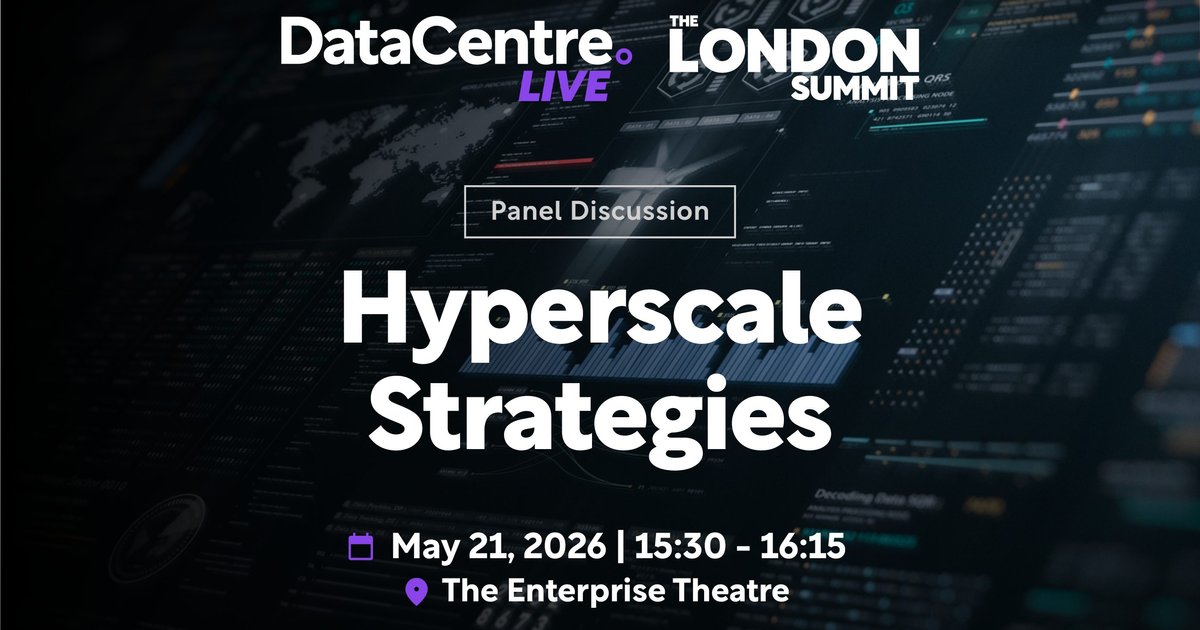Hyperscale Strategy to be discussed at Data Centre LIVE 2026 | Data ...