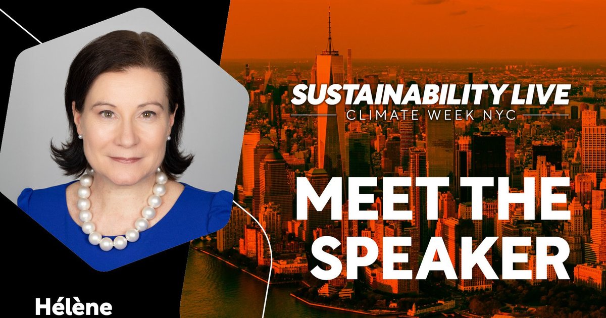 Sustainability LIVE: CW NYC - Q&A With CAE's CSO | Sustainability Magazine