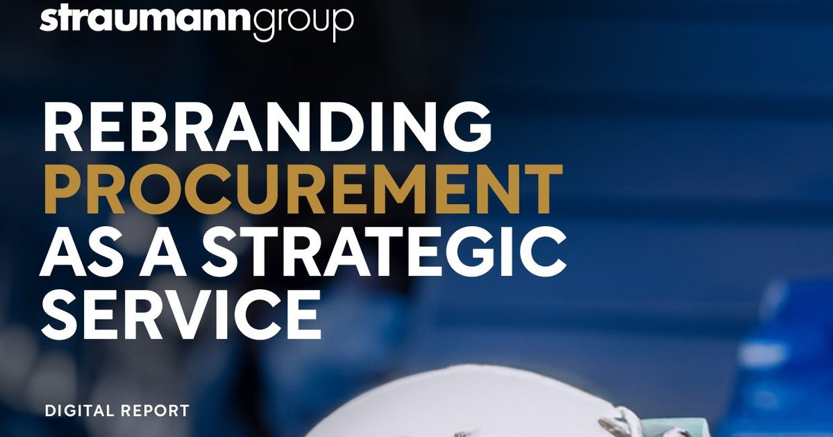 Straumann Group: Rebranding Procurement as Strategic Service ...