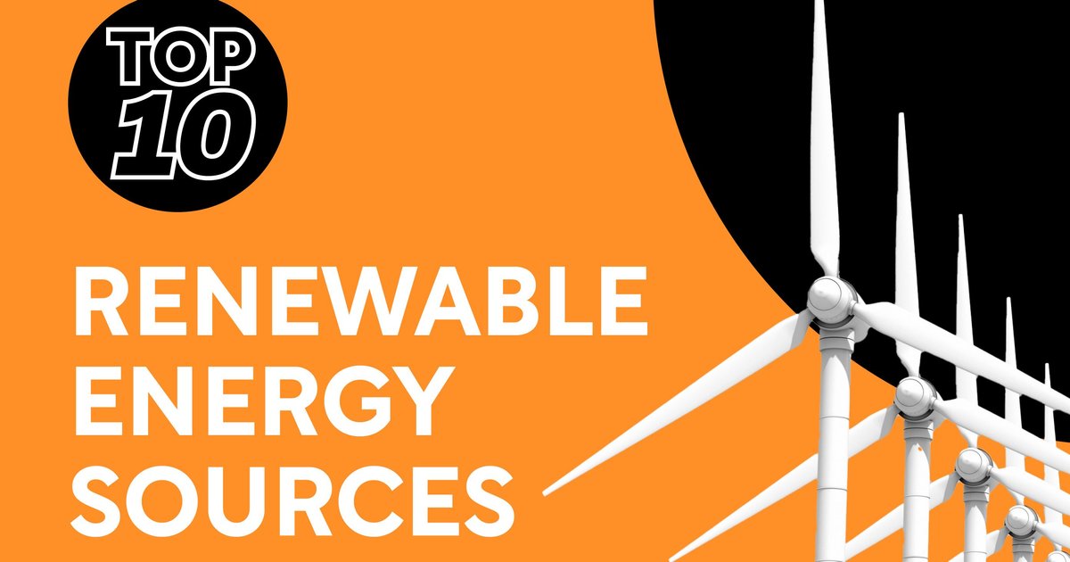 Top 10: Renewable Energy Sources | Sustainability Magazine