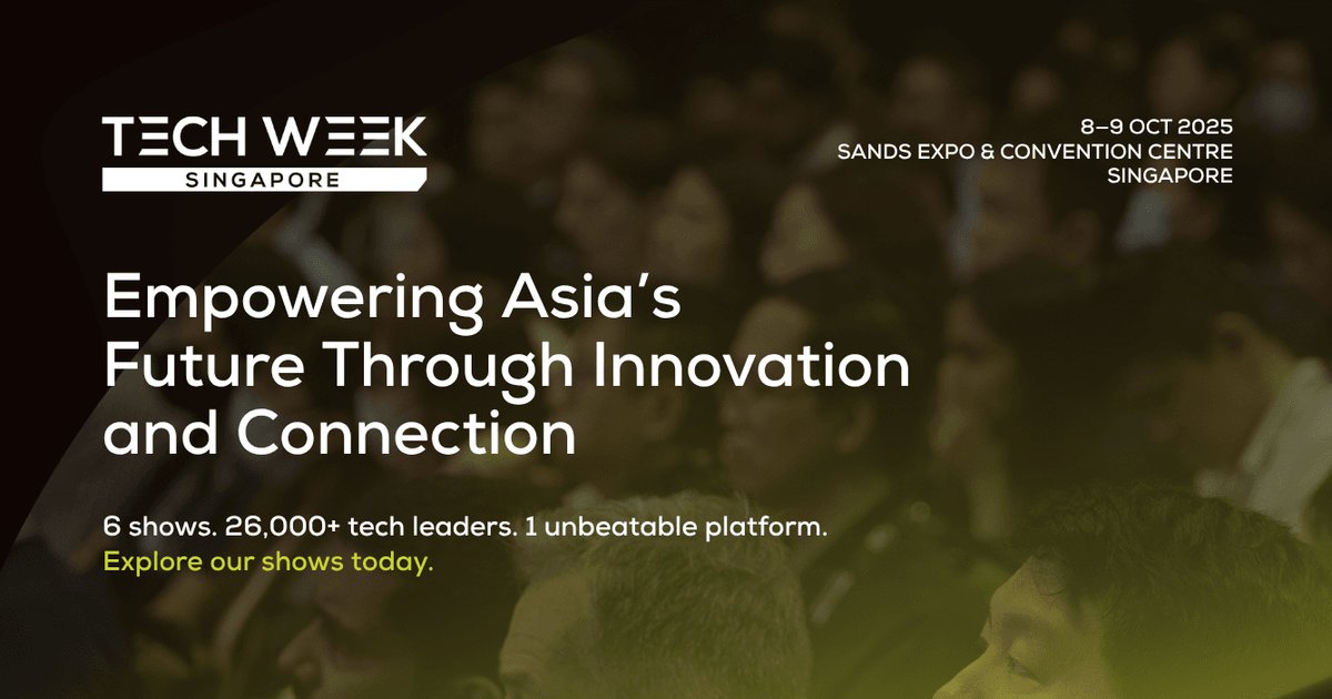 Tech Week Singapore | Technology Magazine