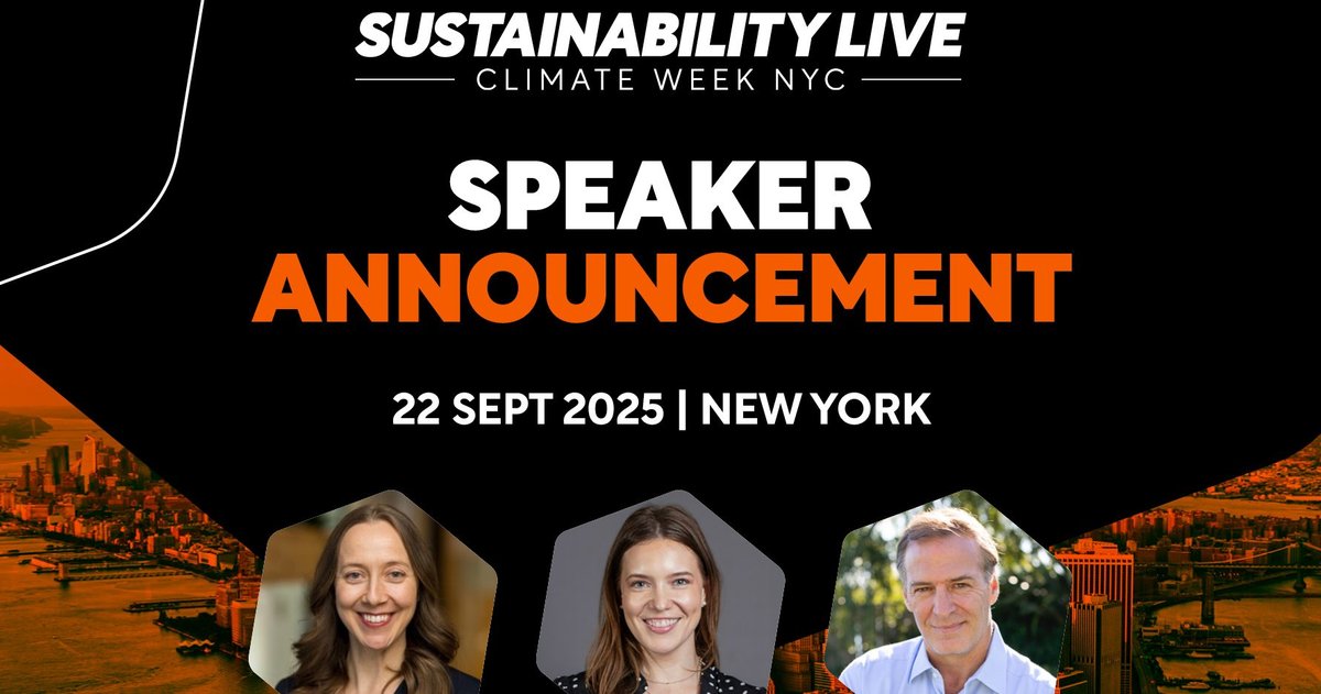 Sustainability LIVE Adds Three New Speakers to CWNYC Lineup ...