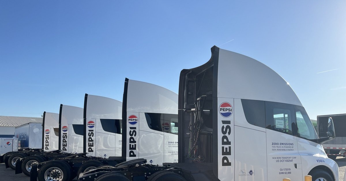 PepsiCo Expands Electric Fleet Adding Tesla and Ford EVs | EV Magazine