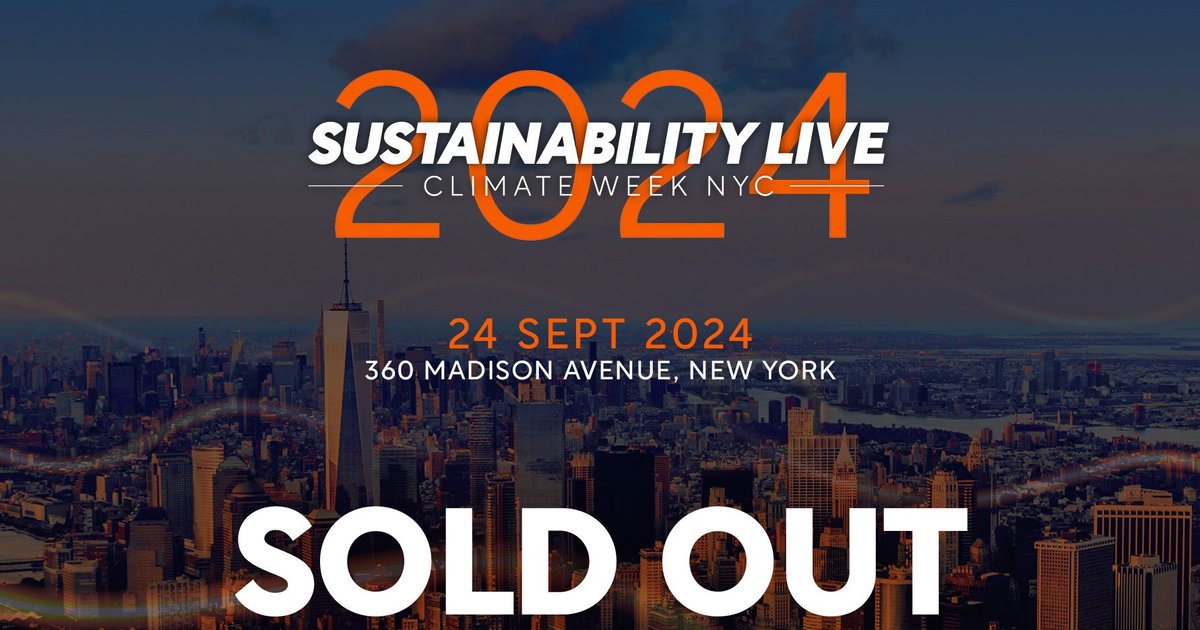 Sustainability Live Climate Week Nyc Sold Out Sustainability Magazine