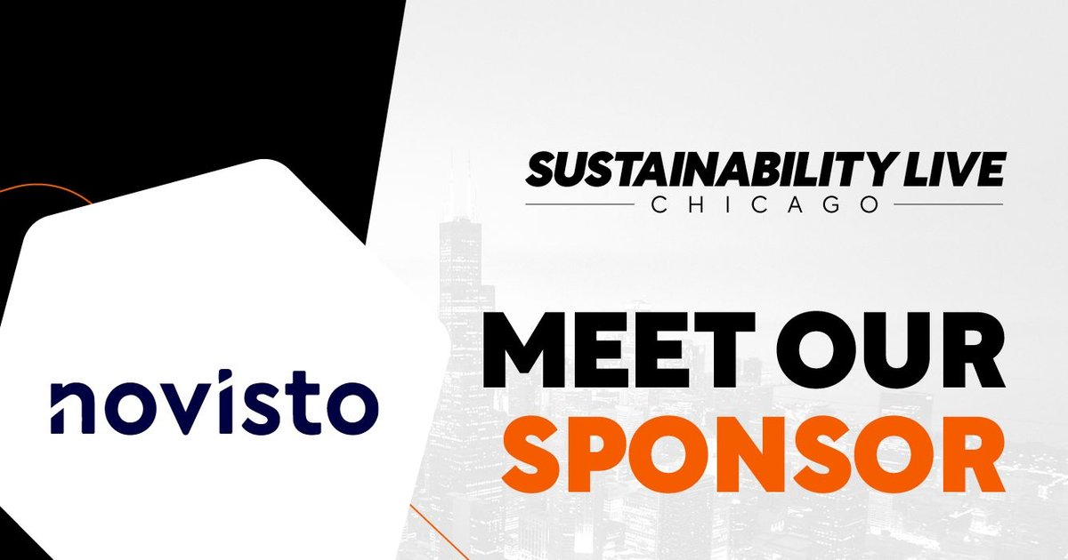 Novisto Sponsors Sustainability LIVE Chicago | Sustainability Magazine