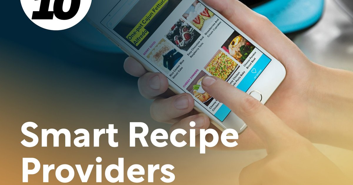 Top 10: Smart Recipe Providers | Food and Drink Digital