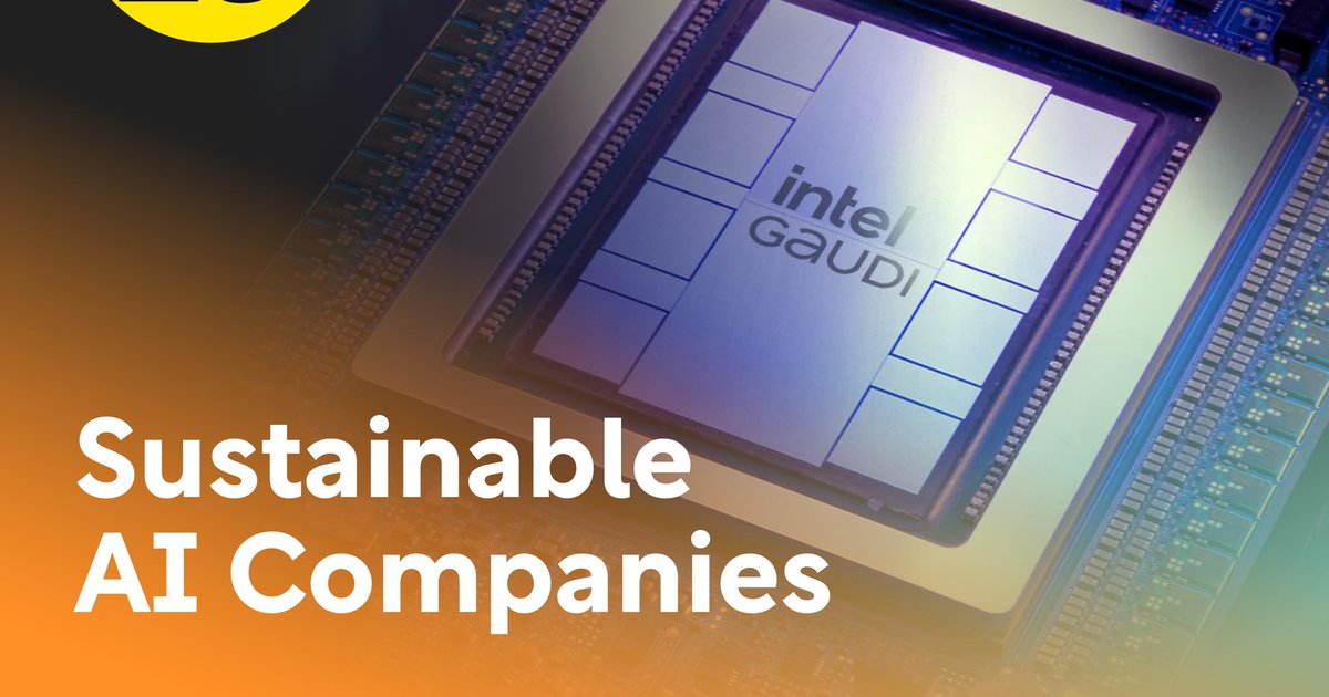 Top 10: Sustainable AI Companies | Sustainability Magazine