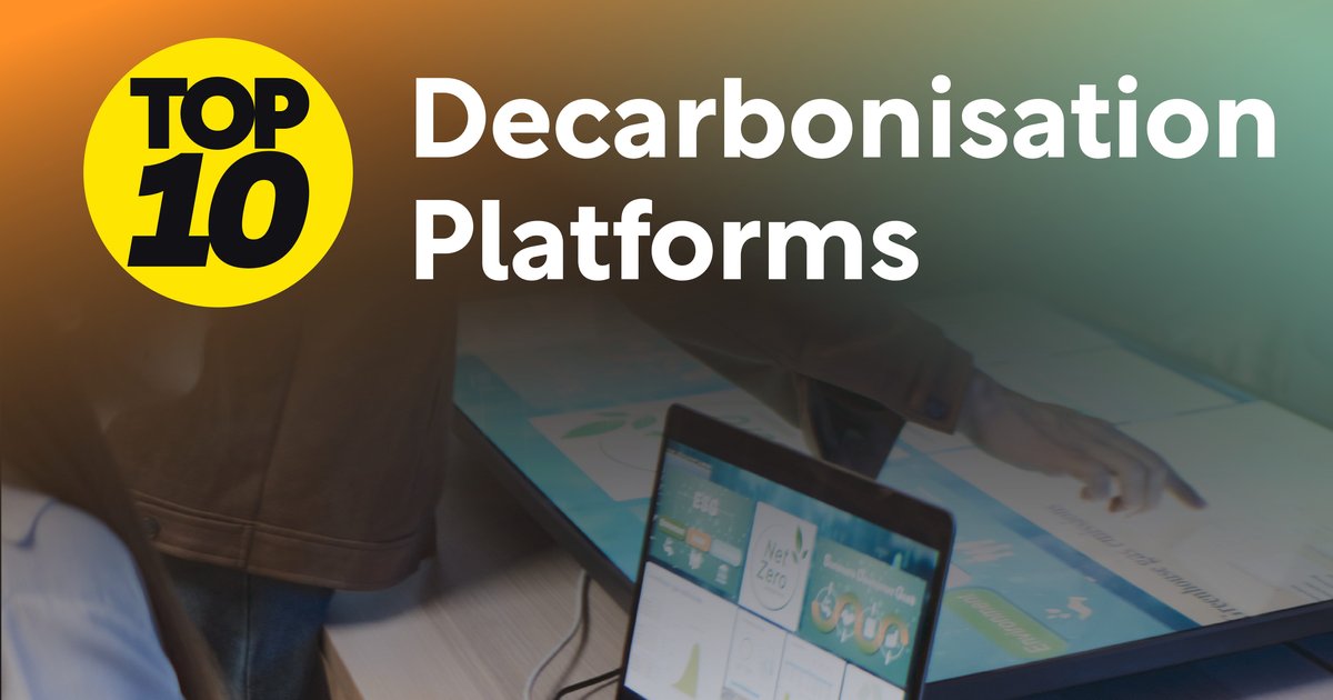 Top 10: Decarbonisation Platforms | Sustainability Magazine