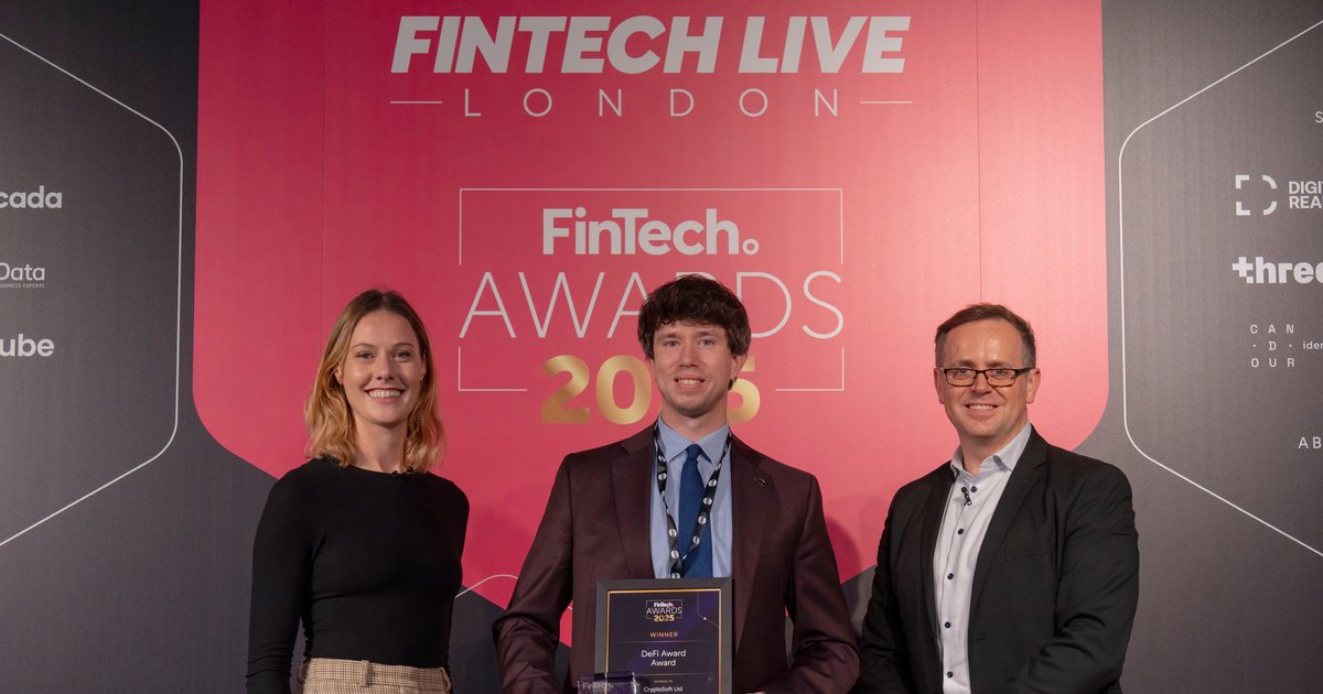CryptoScan Wins DeFi Prize at Global FinTech Awards 2025 | FinTech Magazine