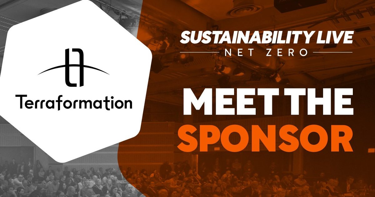 Terraformation Sponsors Sustainability LIVE: Net Zero | Sustainability ...