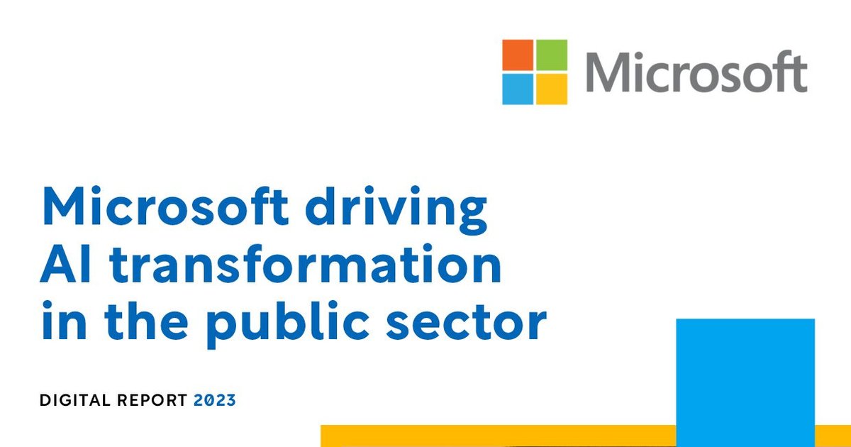 Microsoft driving AI transformation in the public sector | Technology ...