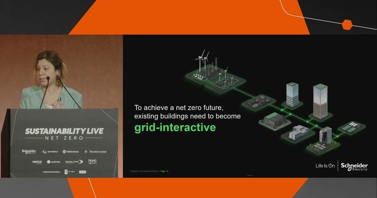 Sustainability LIVE: Net Zero Schneider Electric VP Keynote ...